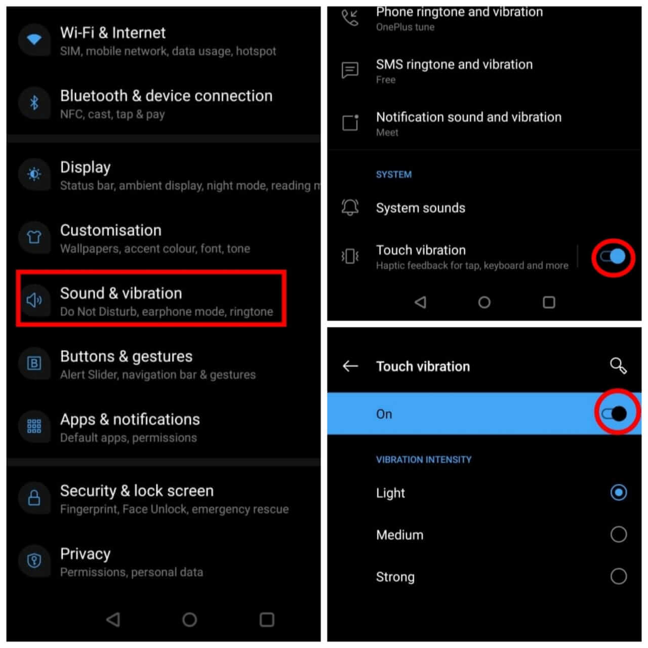 How to Turn off Touch Vibration on Android 9, 10, 11 & 12?