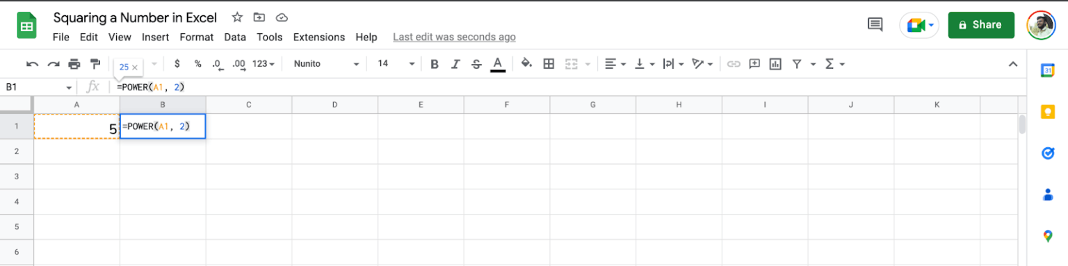 How to Square a Number in Excel (3 Simple Steps) - Techupedia