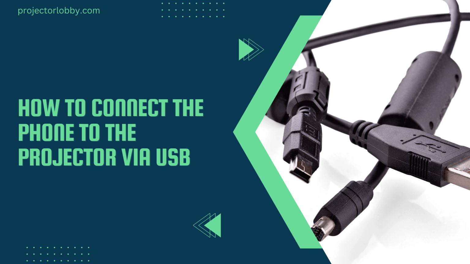 How to Connect the Phone to the Projector via USB in 2023 - Techupedia